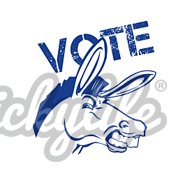 Arizona Shaped Vote Democrat Decal - Customize Yours | Car, Laptop