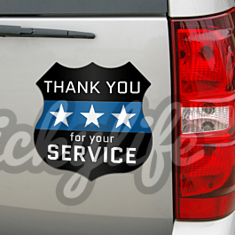 Badge Car Magnet - customizable magents