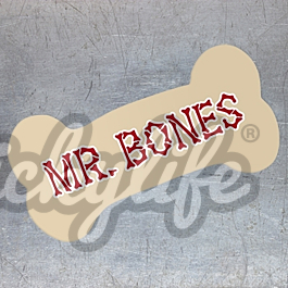 Dog Bone Car Magnet - Custom Bone Shaped Magnets