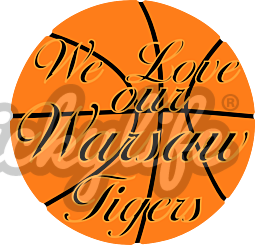 Tigers Basketball Car Magnet - Custom Basketball Magnets