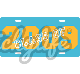 License Plate - Customizable Class of Design