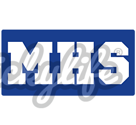 Customizable High School Initials Decal