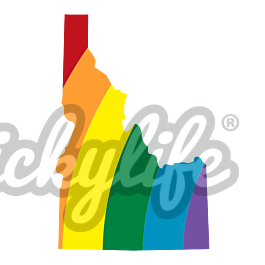 Idaho LGBT Decals - Design and Buy | StickyLife.com