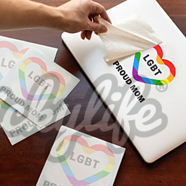 Custom Transfer Stickers & Custom Cut Decals - No Minimum