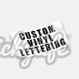 Vinyl Lettering – Bold Custom Text & Numbers for Vehicles, Windows & More
