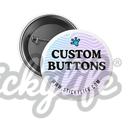 Custom Pin Backed Buttons