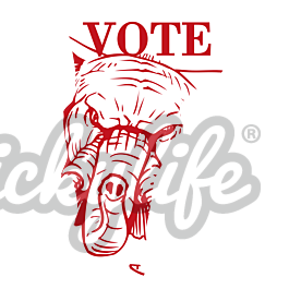 Vermont Vote Republican Decals - Design your own | StickyLife.com