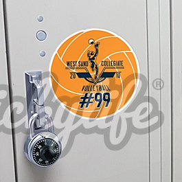 Volleyball Car Magnet - Custom magnets for volleyball players